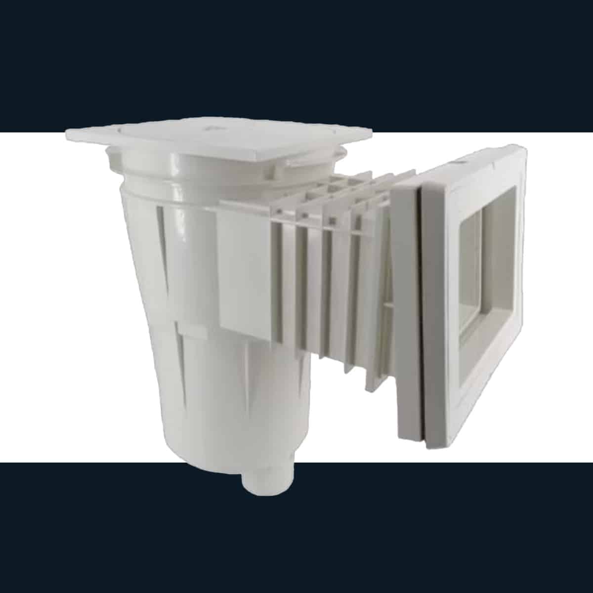 Skimmer Astral 17.5L standardmun med förlängd hals - Svenska Pool & Spa